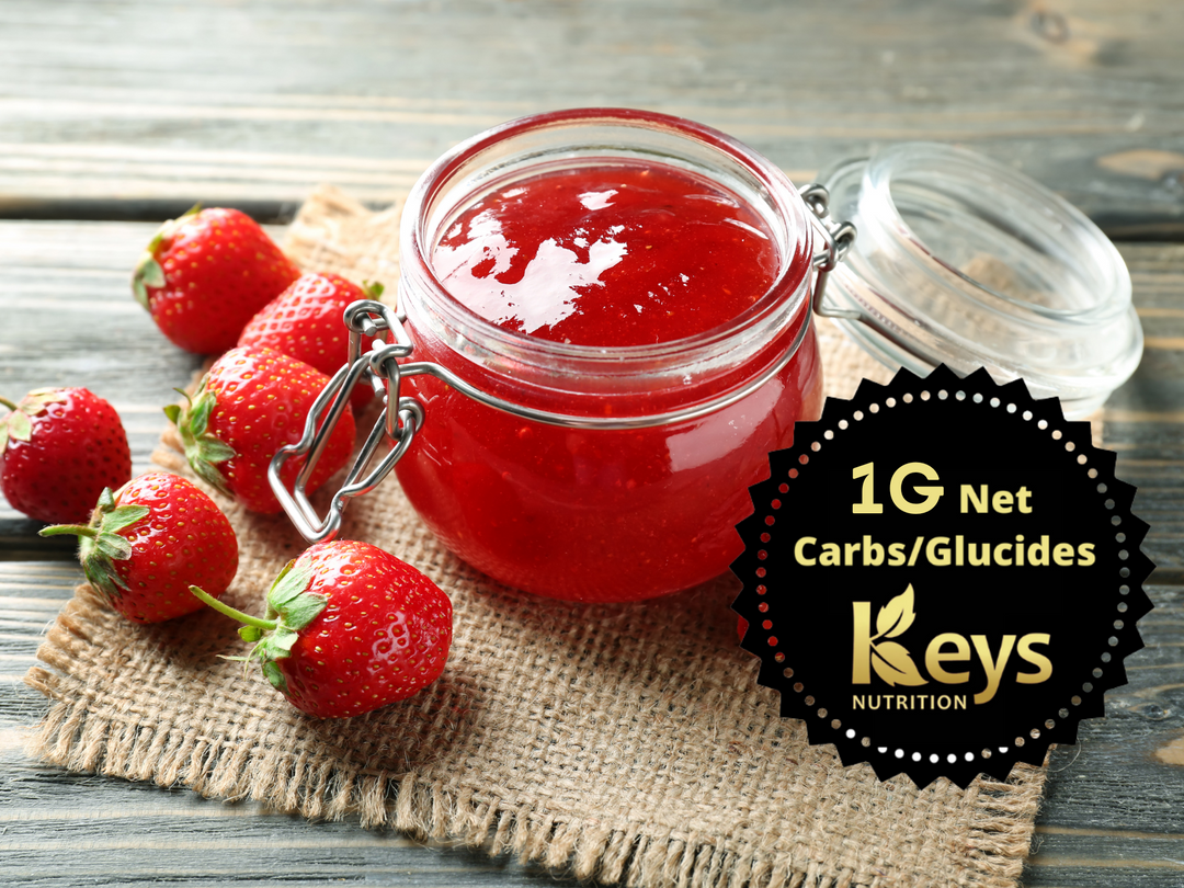Confiture aux fraises SANS sucre / Keto Québec