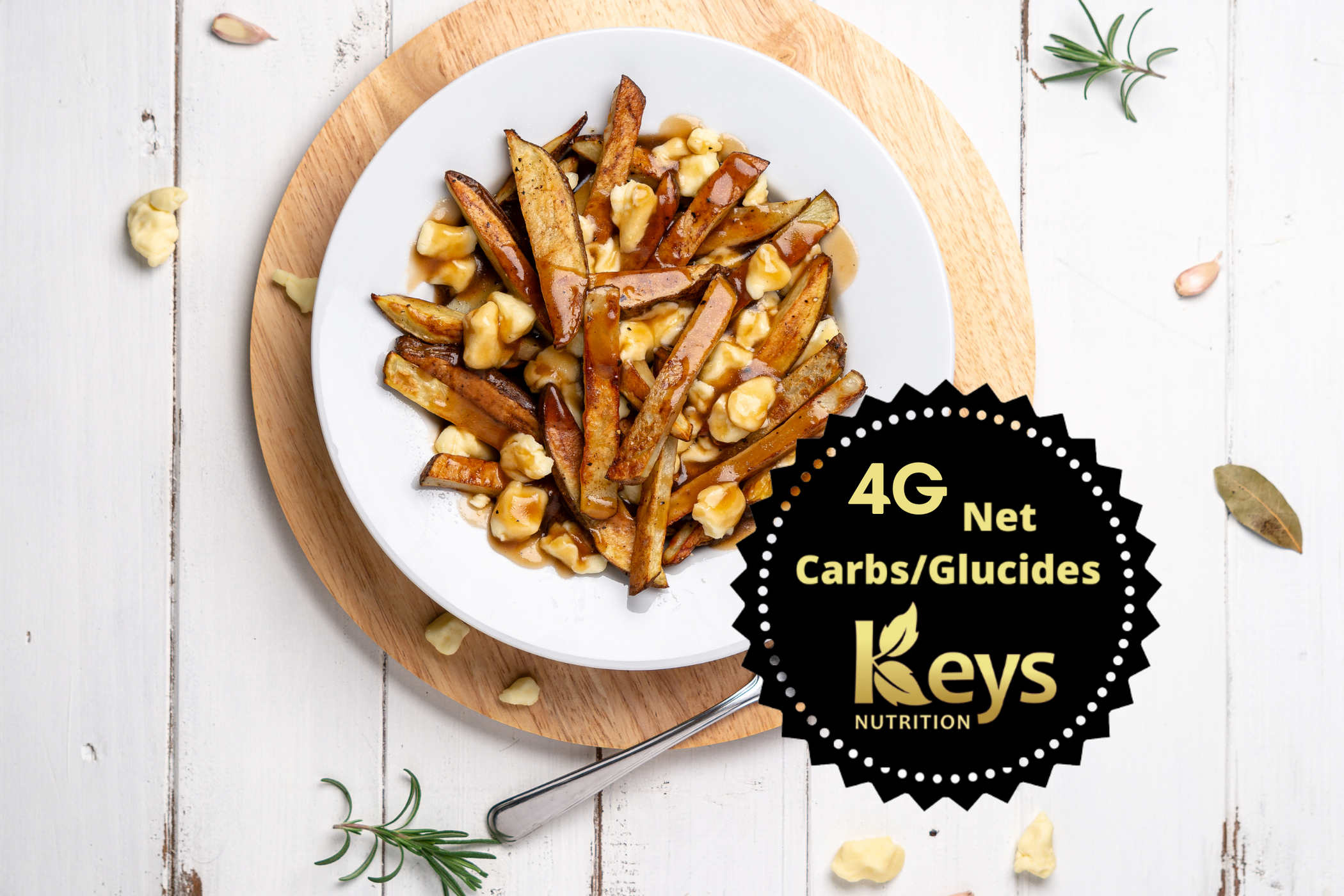 Poutine KETO - Keys Nutrition