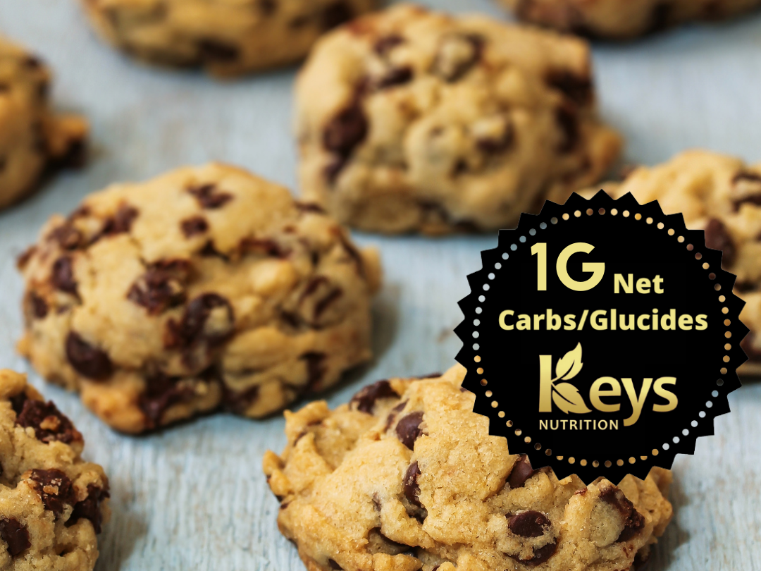 Biscuits Moelleux aux Brisures de Chocolat Keto - Keys Nutrition