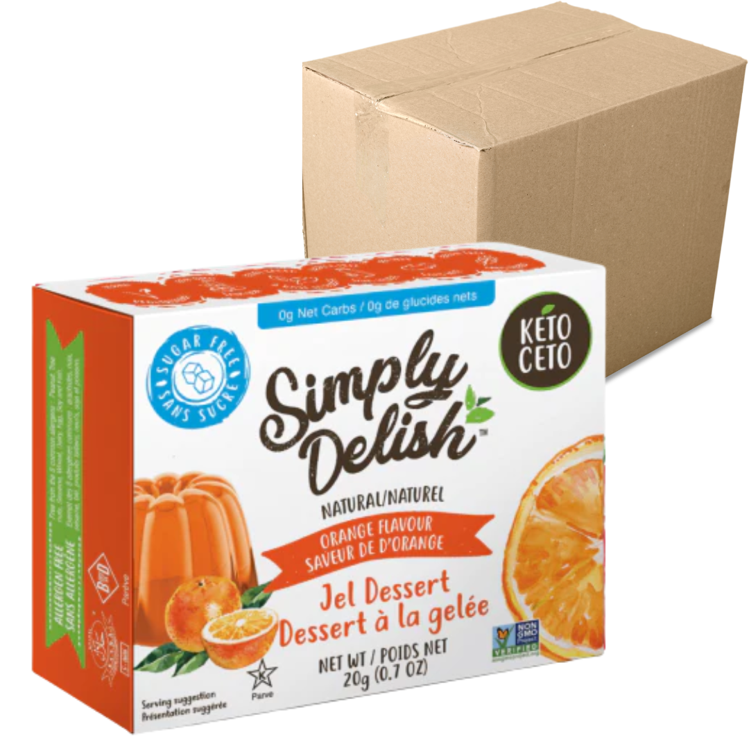Simply Delish | Dessert à la gelée à L'orange | Keys Nutrition