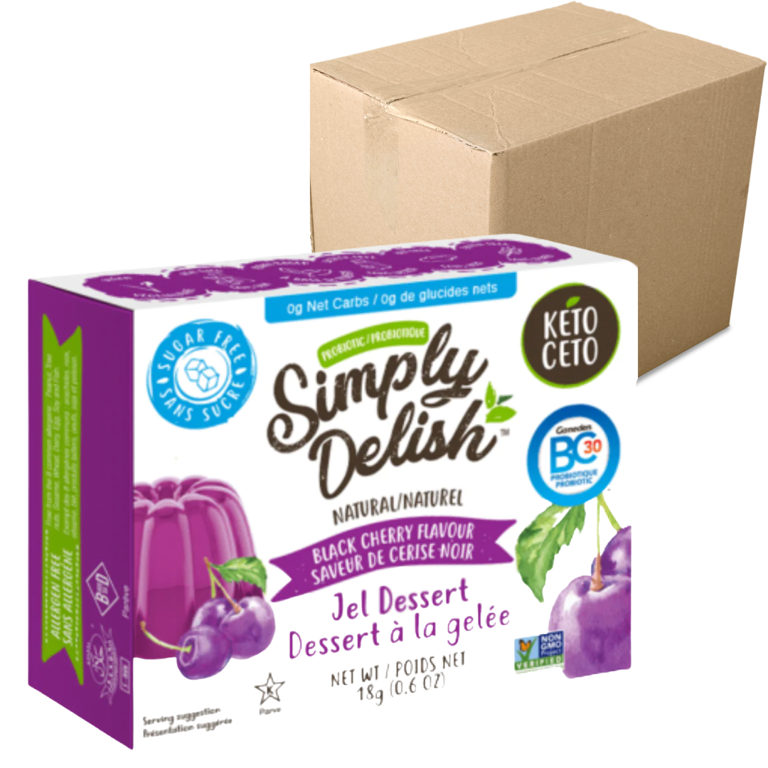 Simply Delish | Cherry Jelly Dessert | Nutrition Keys – Keys Nutrition