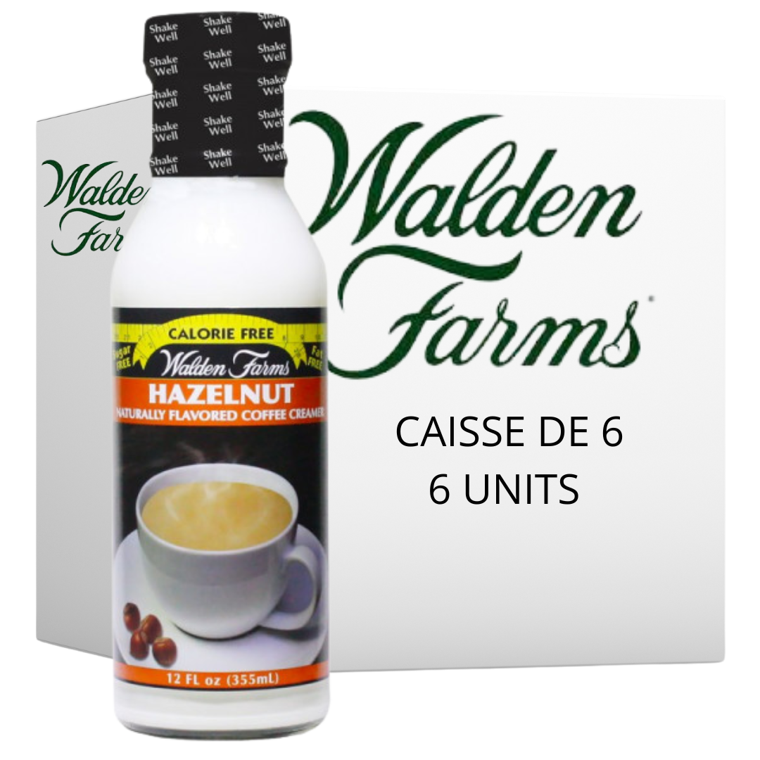 Walden Farms | Hazelnut Coffee Cream 355ml | Nutrition Keys