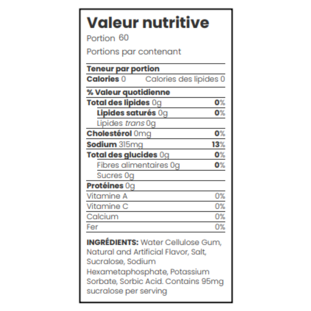 SlimField Farms - Sirop Érable Fraise 375ml